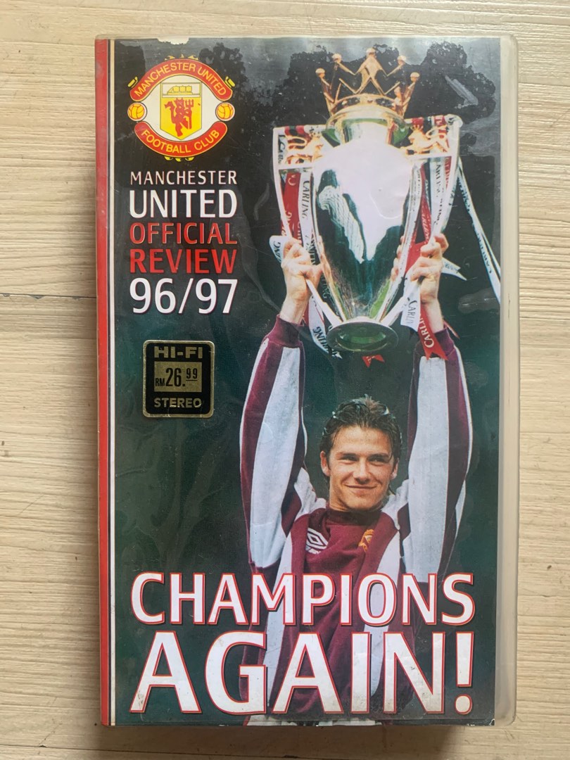 Manchester United Official Review Video Champions Again 96/97, Hobbies ...