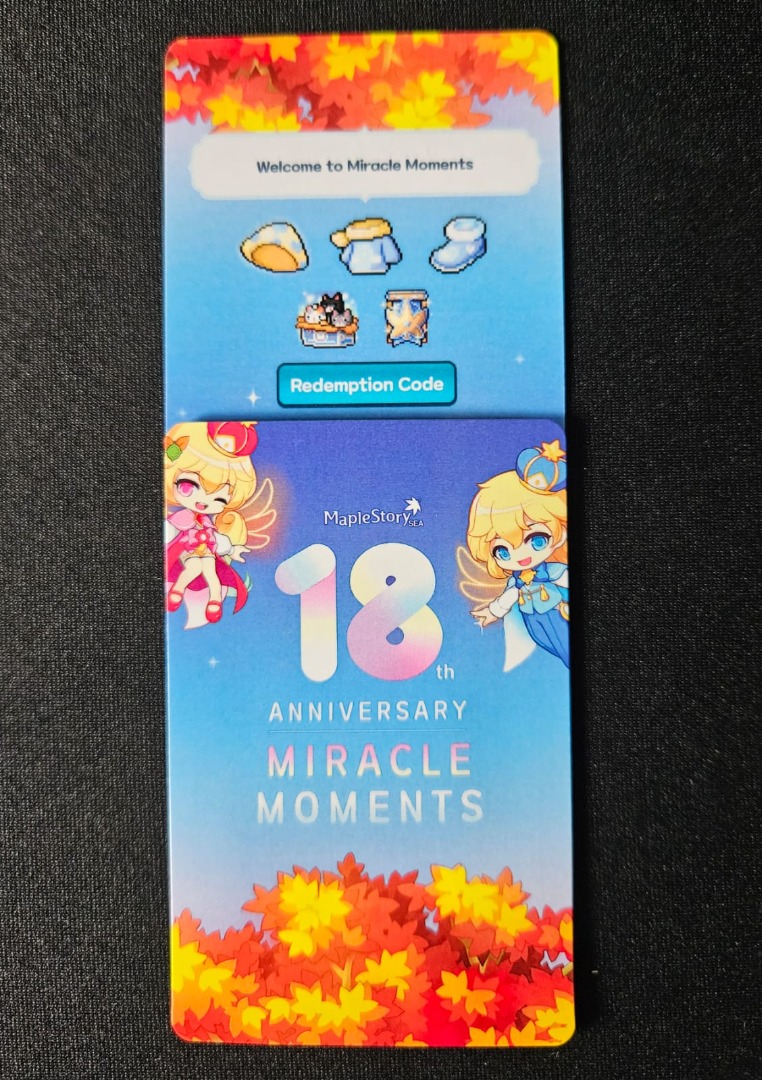MapleSEA MapleStory 18th Anniversary - Welcome to Miracle Moments ...