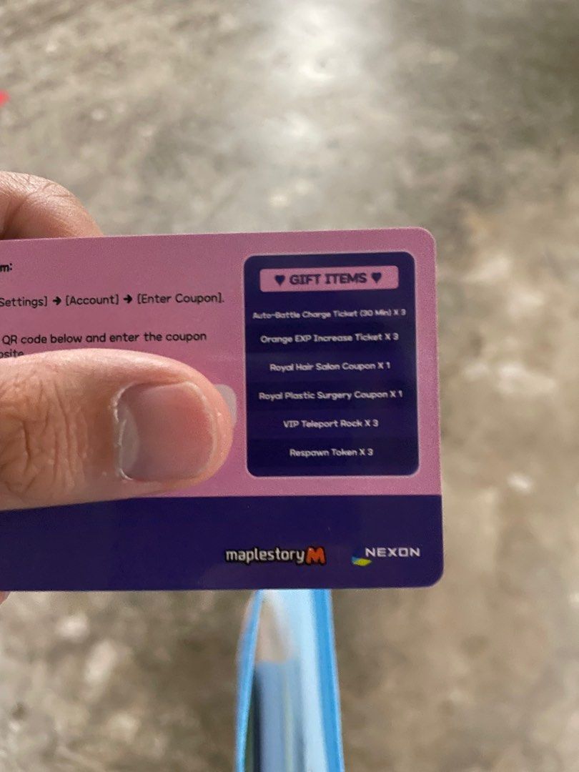 Maplestory M 18th Anniversary Miracle Event Code, Hobbies & Toys, Toys ...