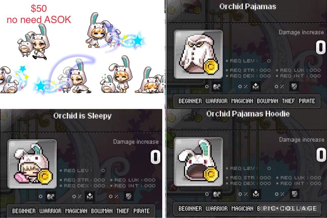 MapleStory SEA Cash Items, Video Gaming, Gaming Accessories, In-Game ...