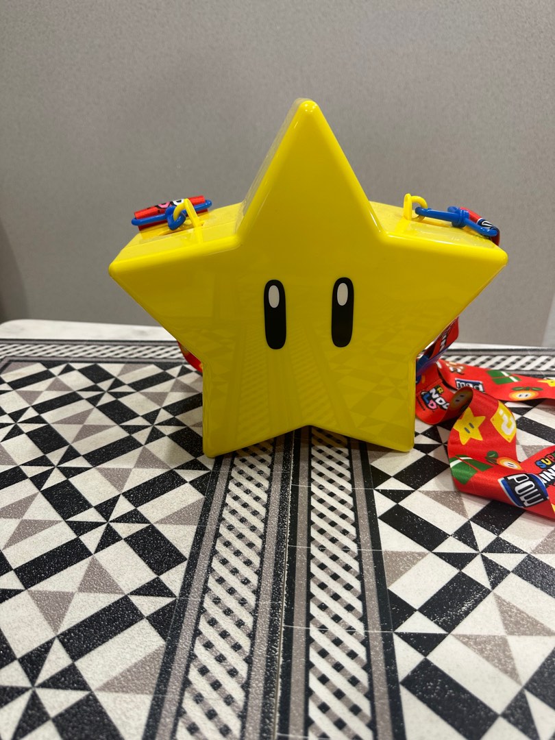 Mario Star Popcorn Bucket, Hobbies & Toys, Toys & Games on Carousell