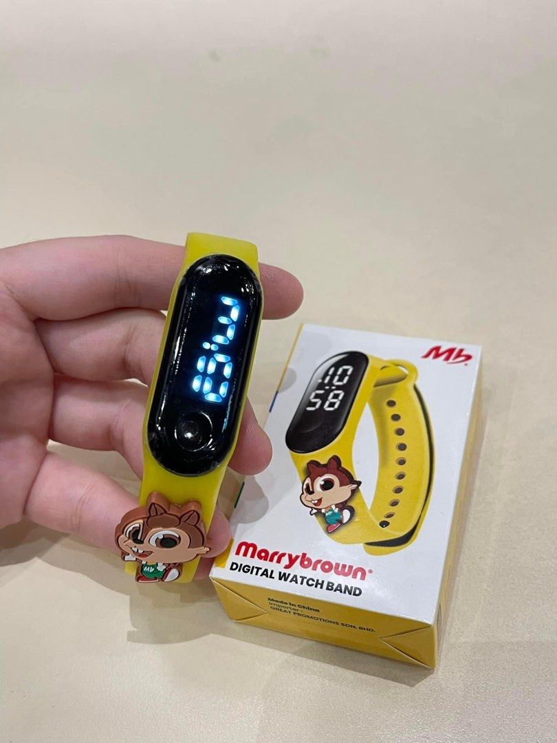 Marrybrown Digital Watch Band, Mobile Phones & Gadgets, Wearables ...