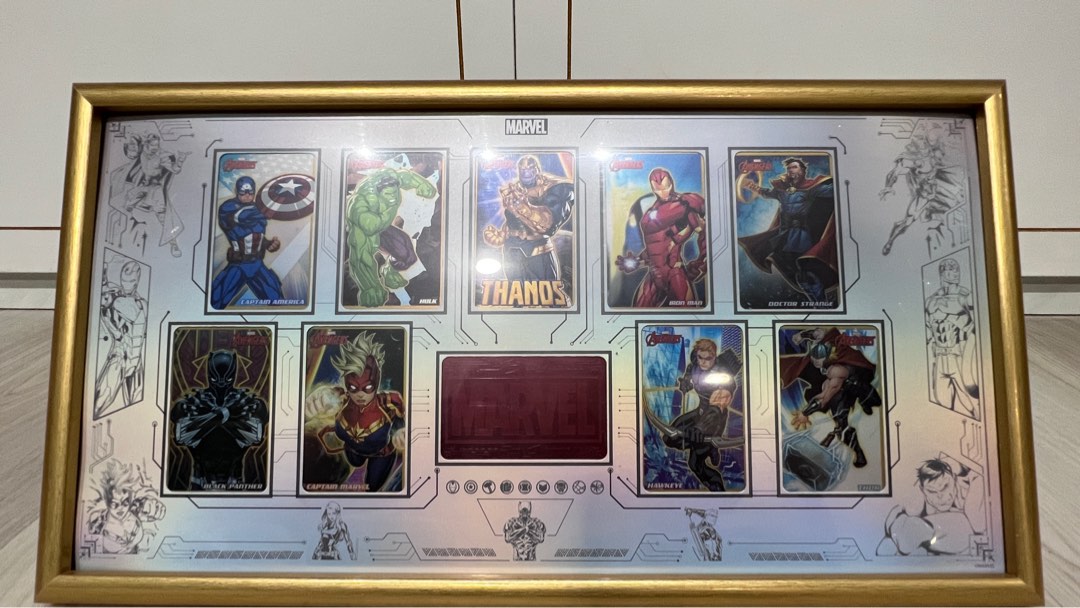 Marvel Avengers Collectible Card Set | CPCM, Hobbies & Toys ...