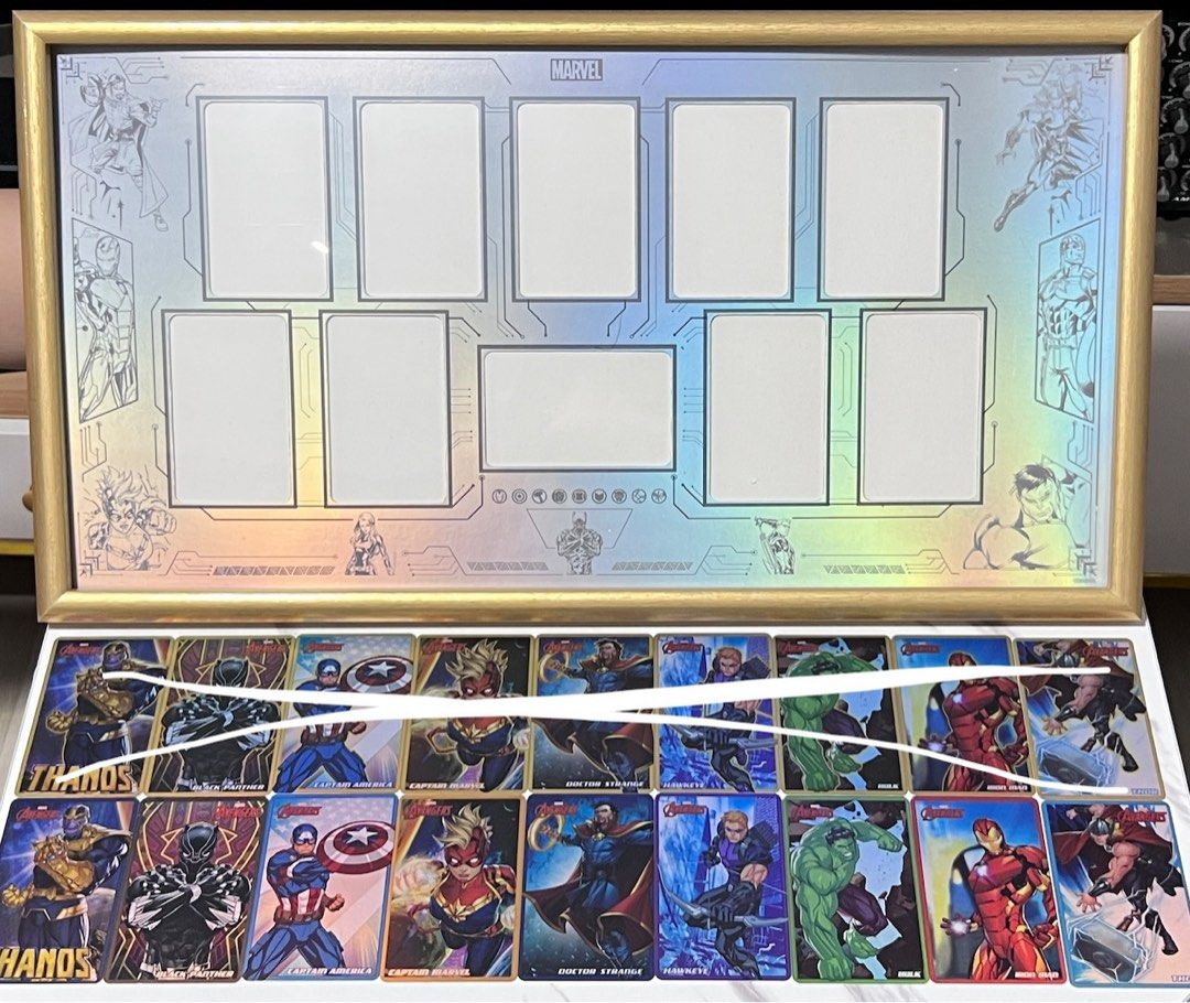 Marvel Avengers Collectible Card Set | CPCM, Hobbies & Toys ...