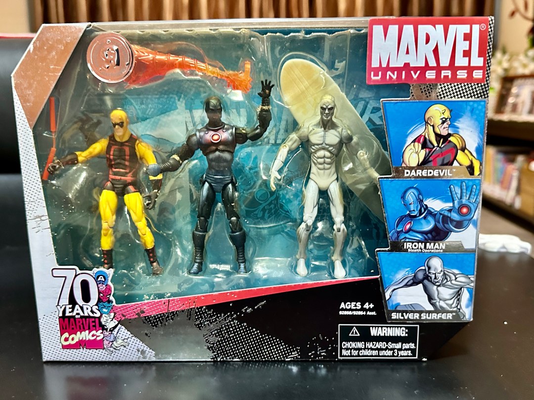Marvel Daredevil, Iron Man & Silver Surfer Limited Edition, Hobbies ...