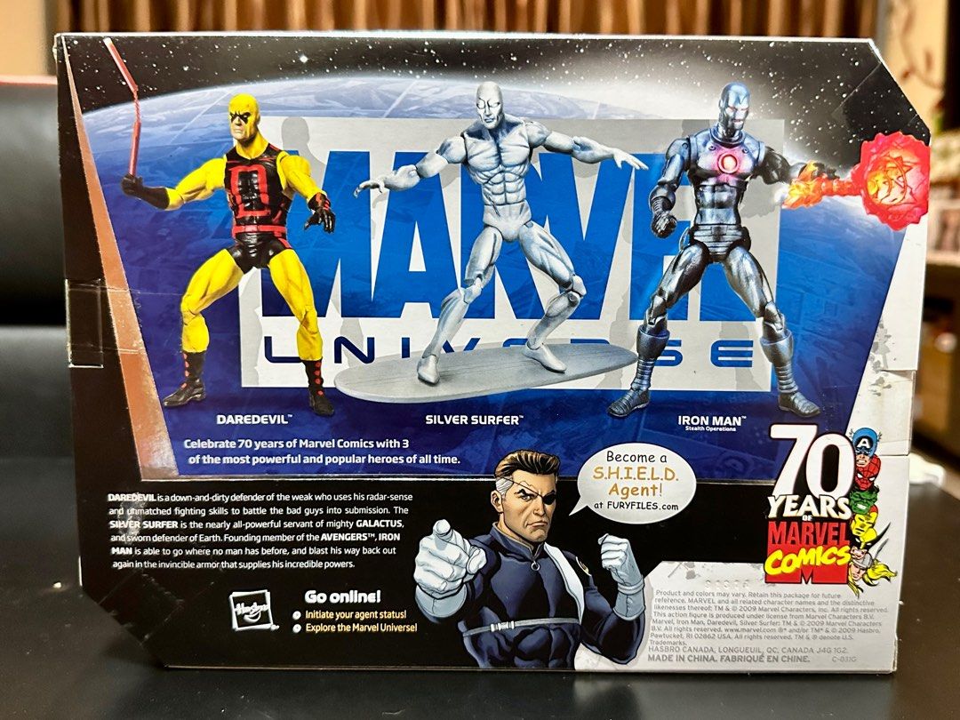 Marvel Daredevil, Iron Man & Silver Surfer Limited Edition, Hobbies ...