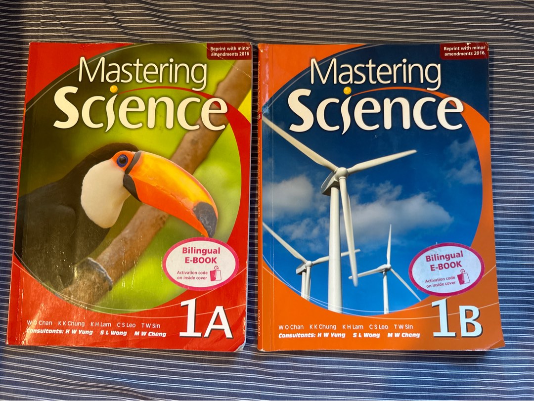 Mastering Science 1A/1B, 興趣及遊戲, 書本 & 文具, 教科書 - Carousell