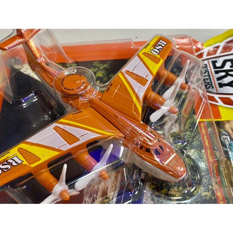 Matchbox SKY SENTRY Orange Sky Busters Unmanned Drone Aircraft 70 th 72 ...