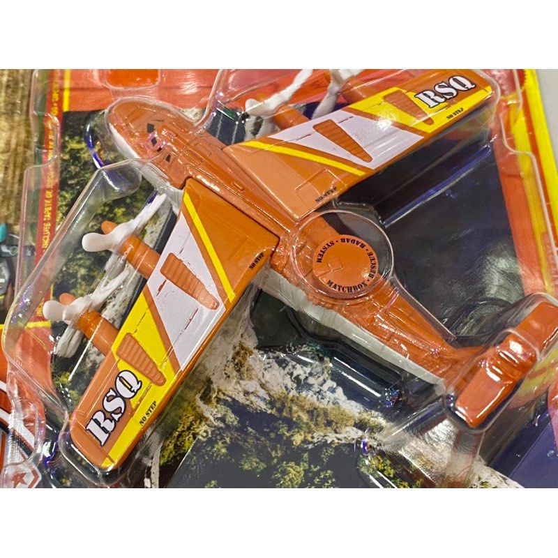 Matchbox SKY SENTRY Orange Sky Busters Unmanned Drone Aircraft 70 th 72 ...