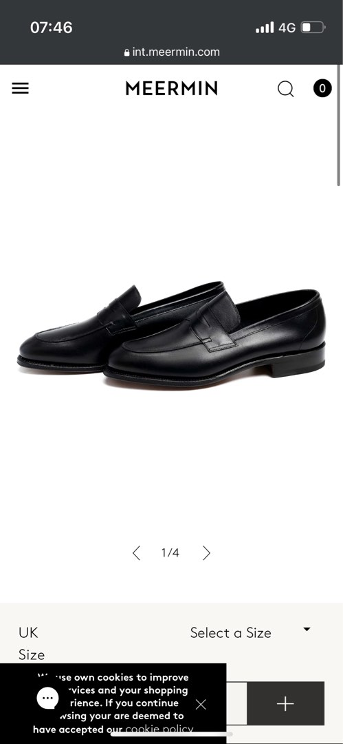 Meermin loafers - 114414 - BLACK CALF - E, Men's Fashion, Footwear ...