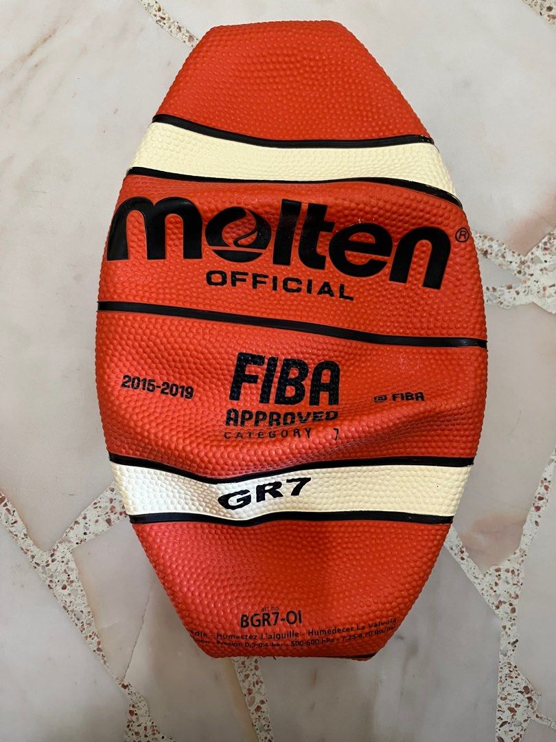 Molten basketball GR7, Sports Equipment, Sports & Games, Racket & Ball ...