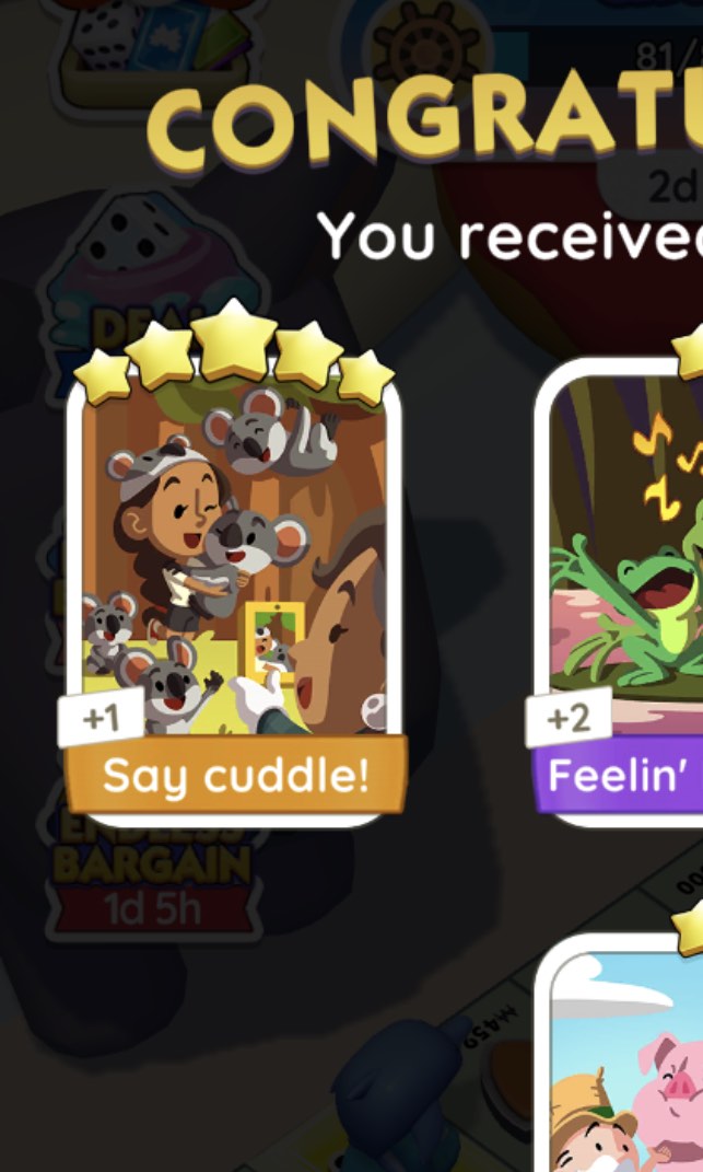 Monopoly Go -Say cuddle, Hobbies & Toys, Toys & Games on Carousell