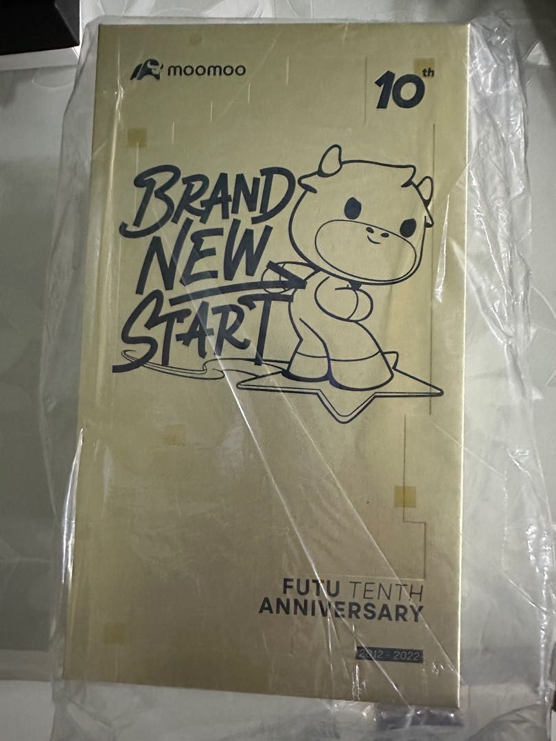 Moomoo 10th anniversary figurine, Hobbies & Toys, Toys & Games on Carousell
