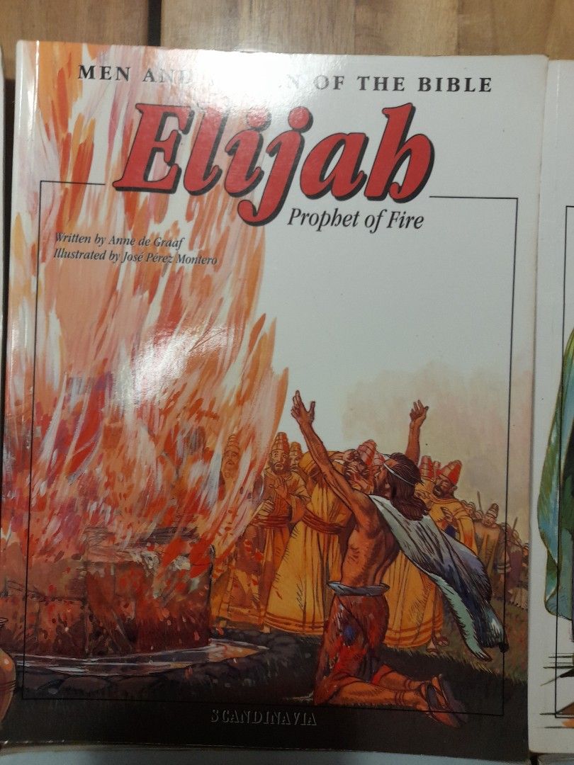 Moses Elijah Samuel Daniel David Joseph Children Bible Storybooks ...