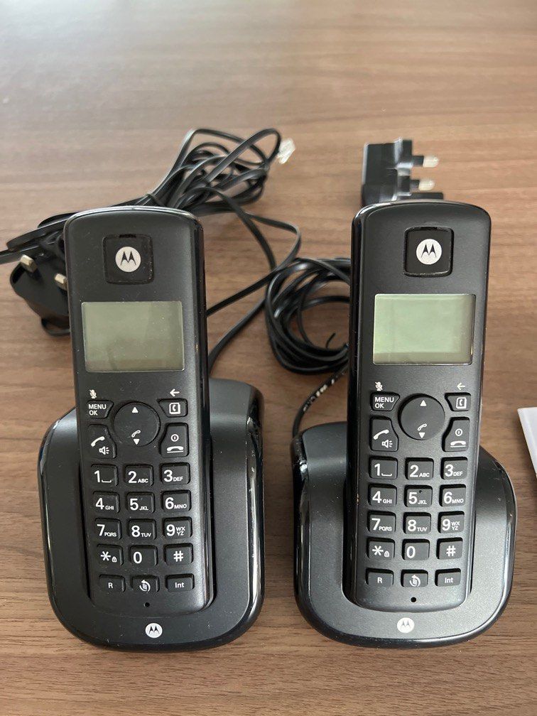 Motorola Dual Digital Cordless Phonea, TV & Home Appliances, Other Home ...