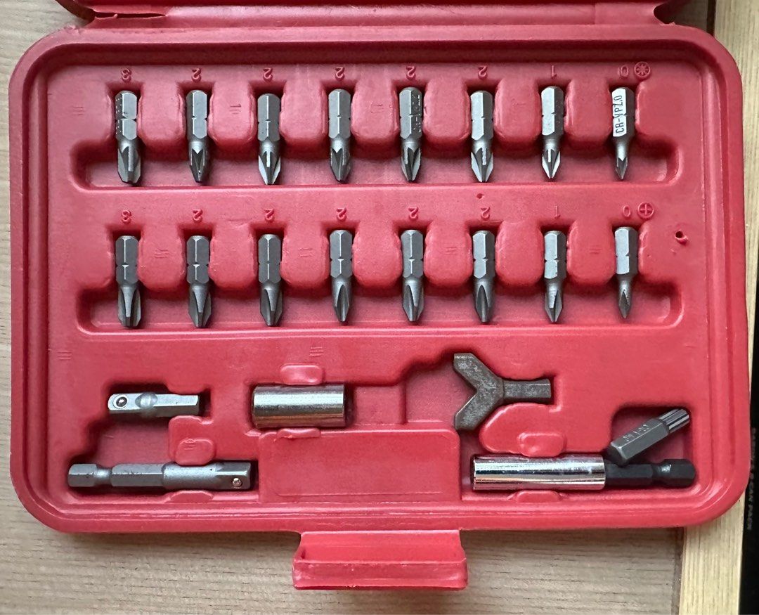 Multi Bit Box with 100 Bits, Furniture & Home Living, Home Improvement ...