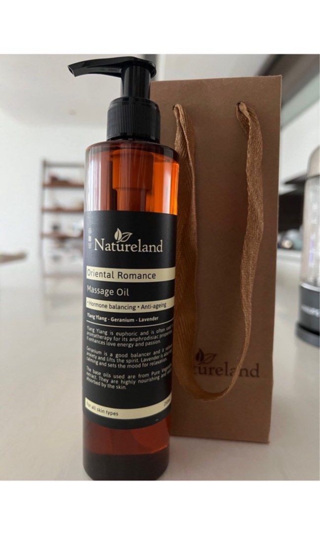 Natureland massage oil, Beauty & Personal Care, Bath & Body, Body Care ...