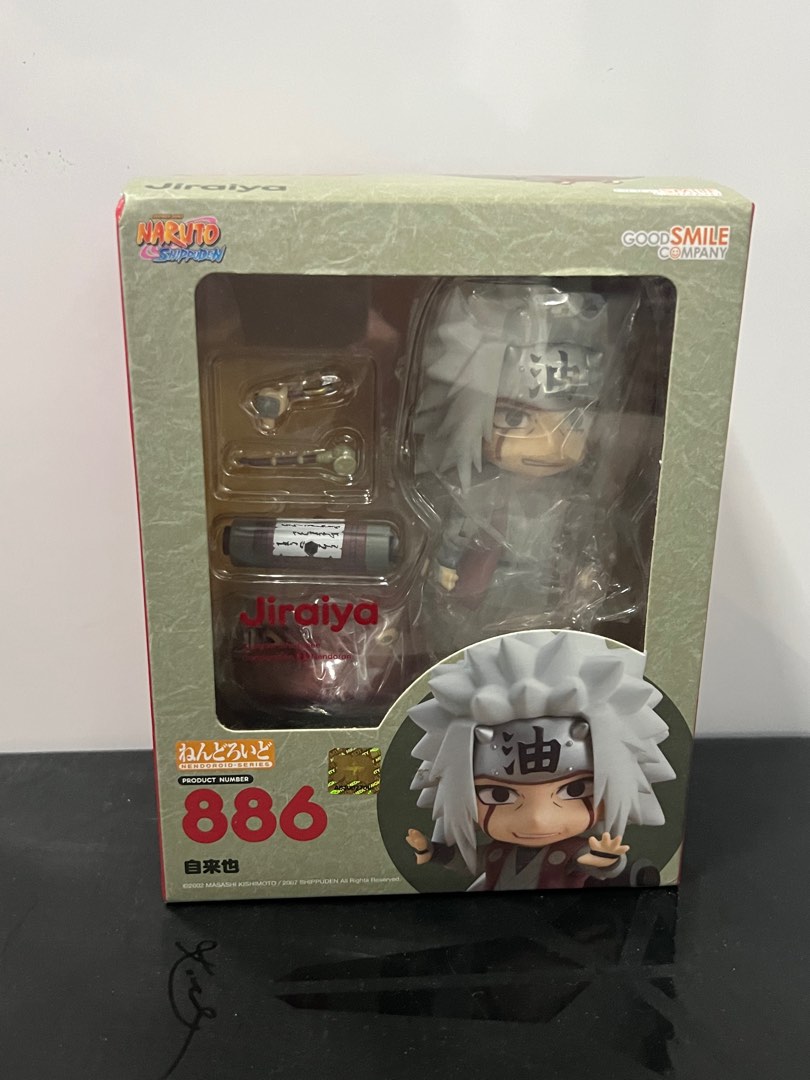 Nendoroid jiraiya 886 naruto, Hobbies & Toys, Toys & Games on Carousell