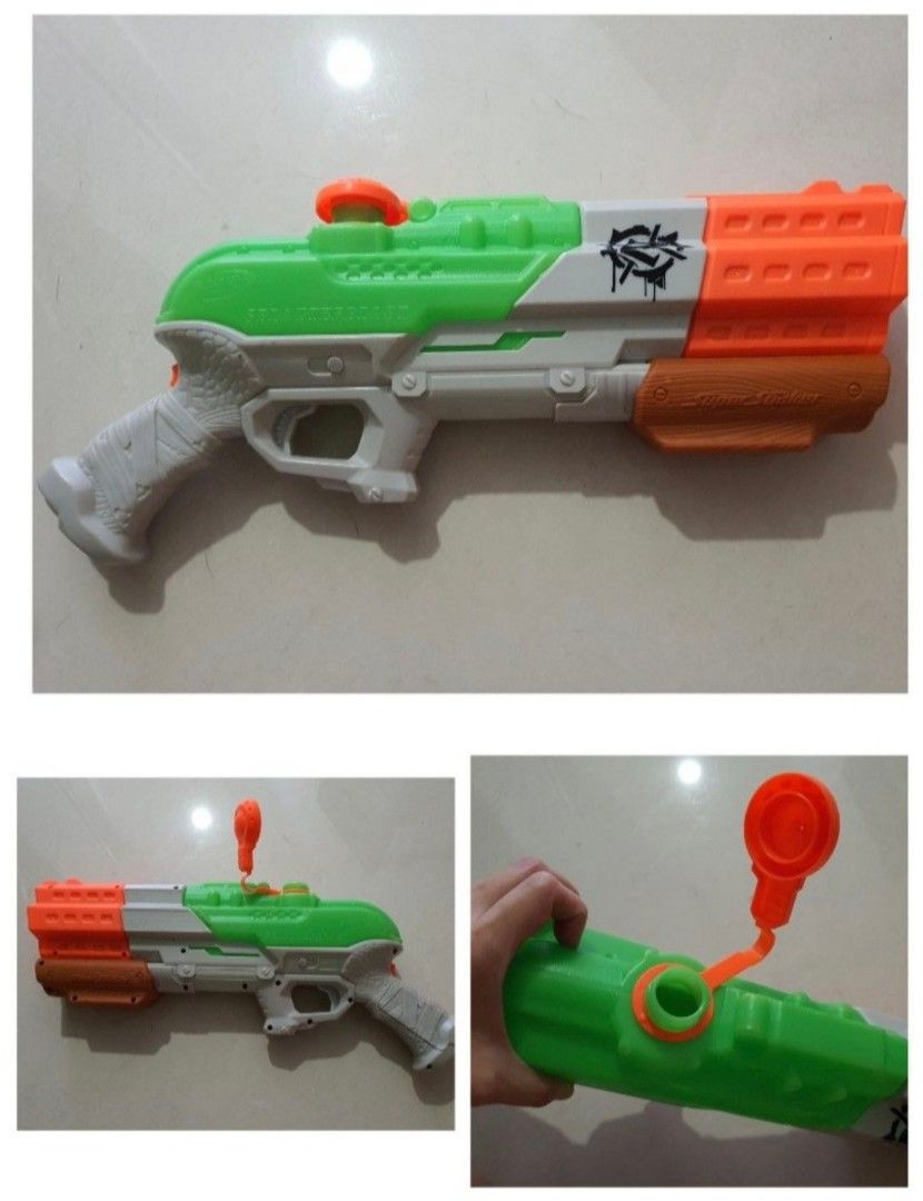 (Pack of 4) Nerf Gun Water Blaster Super Soaker Nerf Water Warriors ...