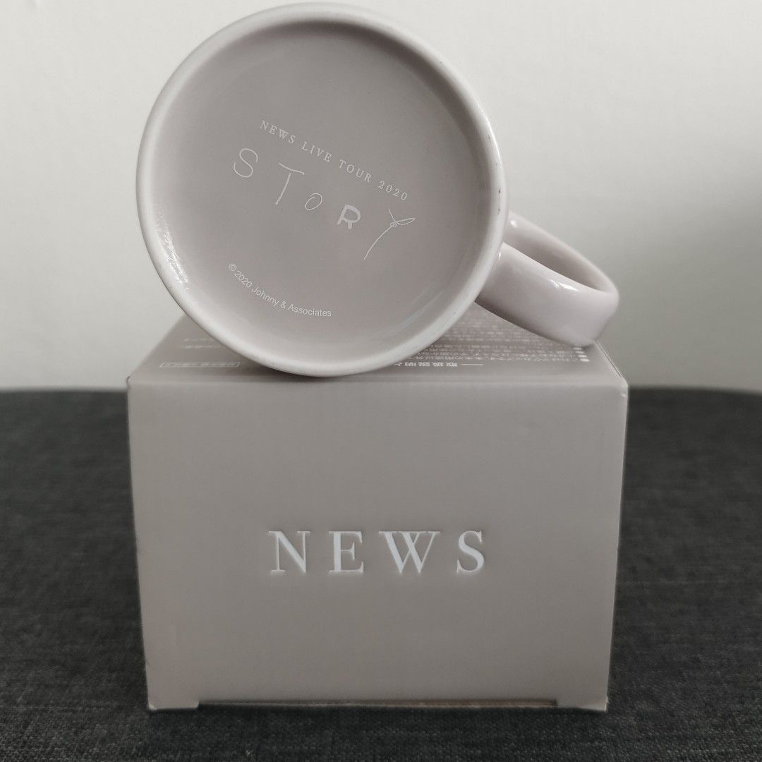 NEWS STORY MUG GRAY, Hobbies & Toys, Collectibles & Memorabilia, J-pop ...