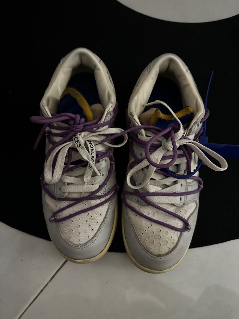 Nike X Off White Dunk Lot 48 of 50, Men's Fashion, Footwear, Sneakers ...