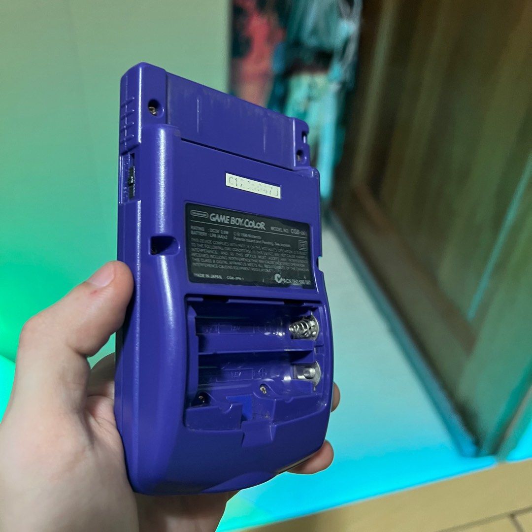Original Nintendo Gameboy Colour(Purple), Video Gaming, Video Game ...
