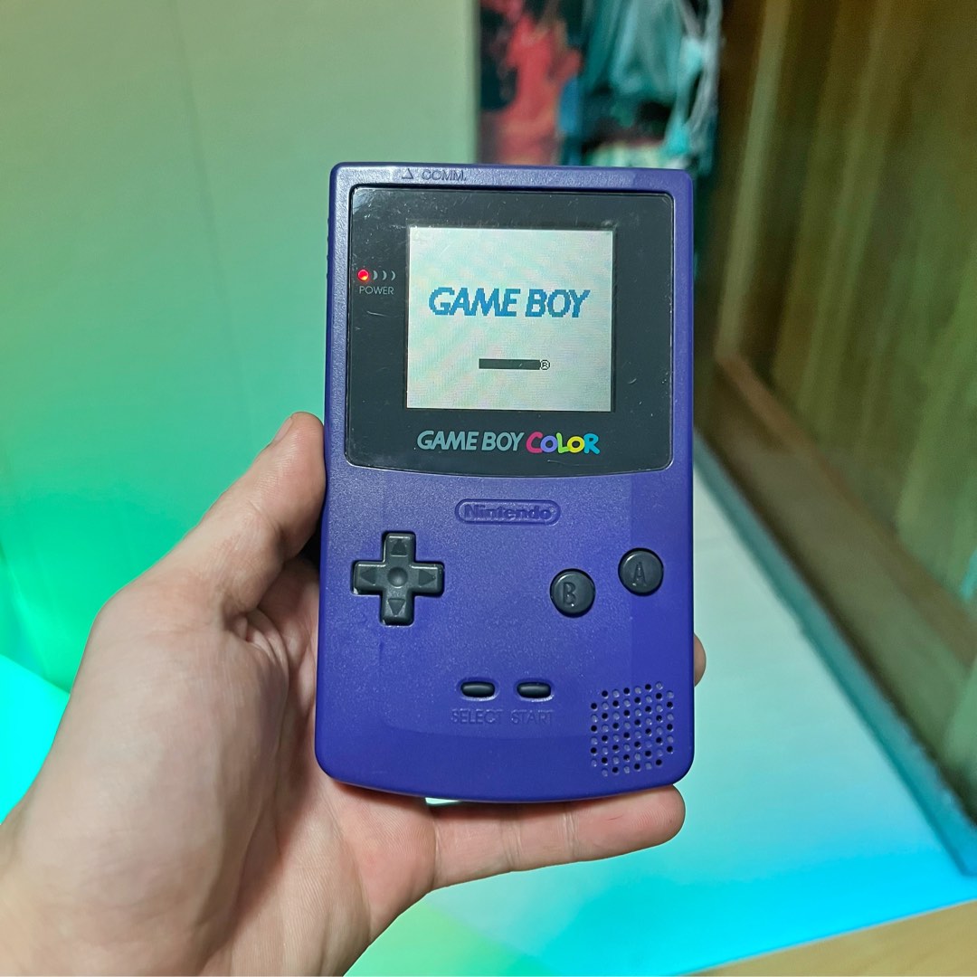 Original Nintendo Gameboy Colour(Purple), Video Gaming, Video Game ...