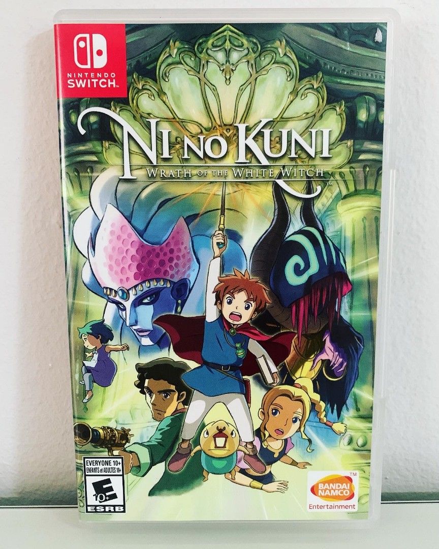 Nintendo Switch Games Ni No Kuni: Wrath Of The White Witch, Video ...