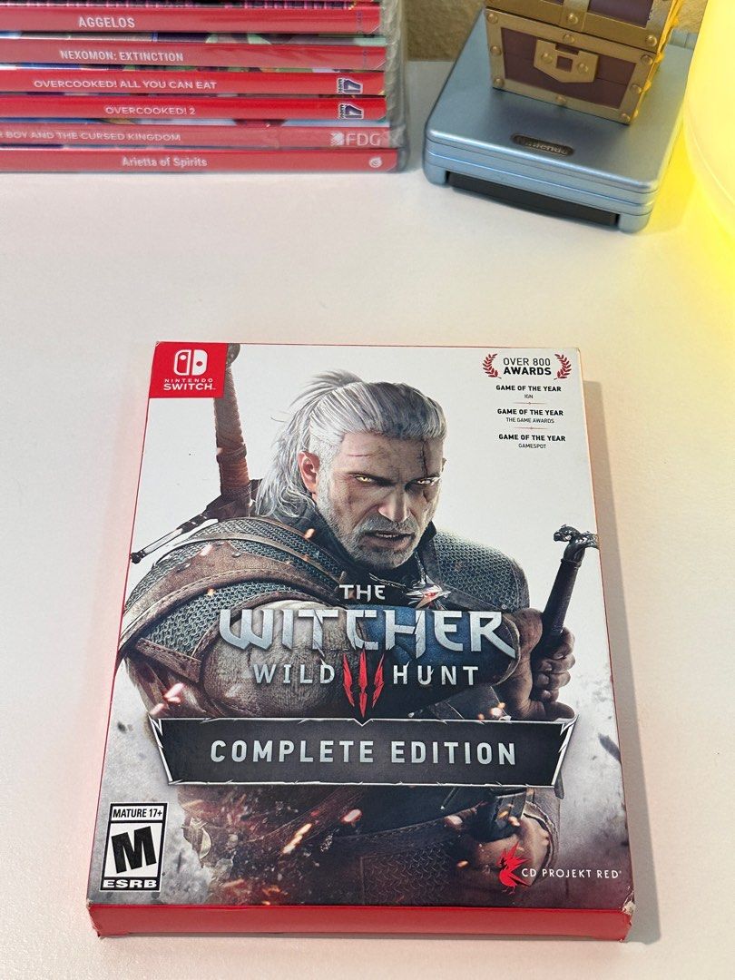 Nintendo switch The Witcher complete edition, Video Gaming, Video Games ...