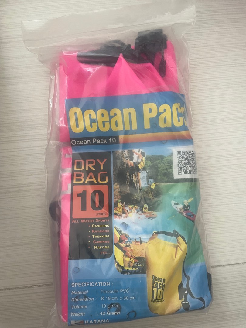 Ocean Pack 10L Pink, Everything Else on Carousell