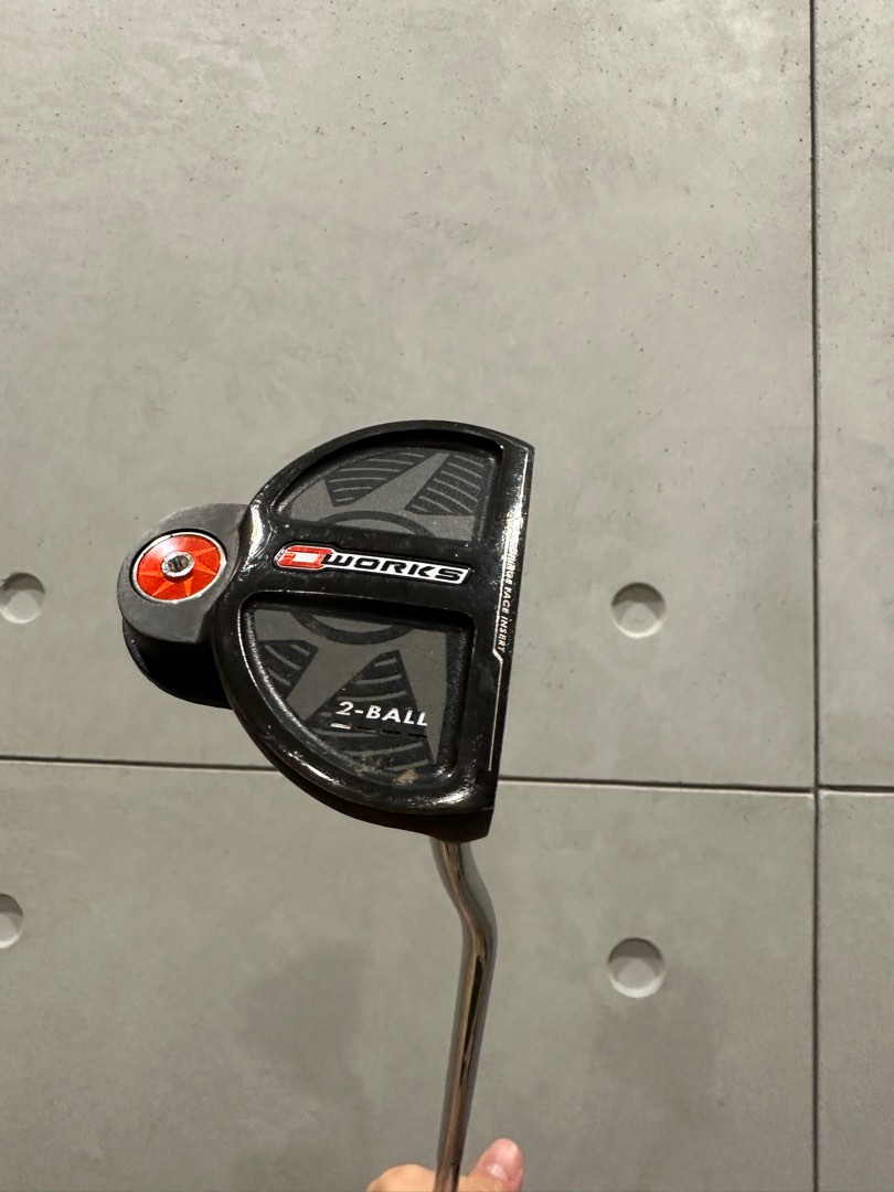 Odyssey O Works 2 Ball Mallet Putter, Sports Equipment, Sports & Games, Golf on Carousell