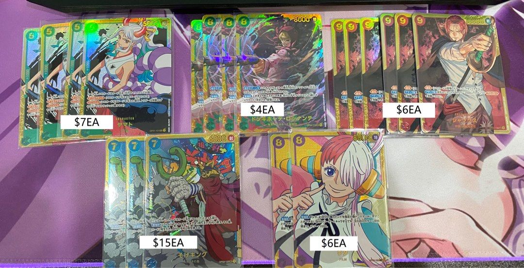 One Piece Card Game, Hobbies & Toys, Toys & Games on Carousell