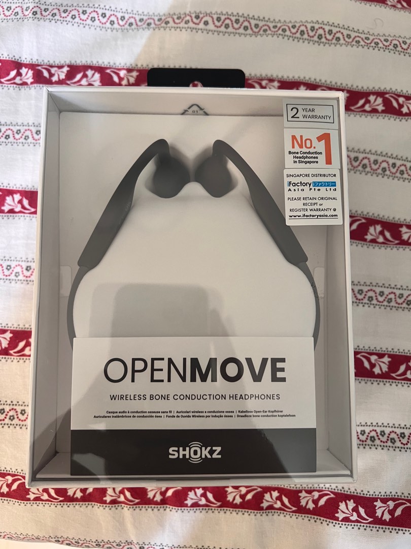 Open Move Shokz Wireless Bone Conduction Headphones, Audio, Headphones ...