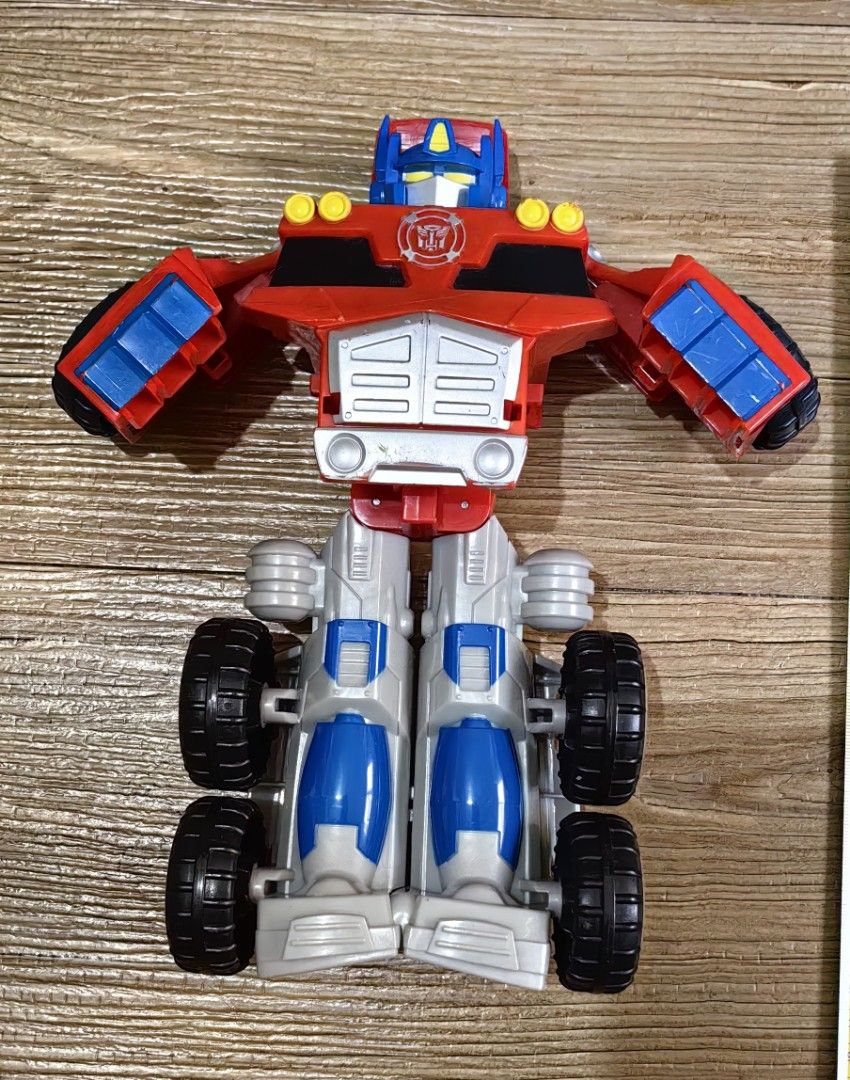 Original Optimus Prime Rescue Bot 1, Hobbies & Toys, Toys & Games on ...