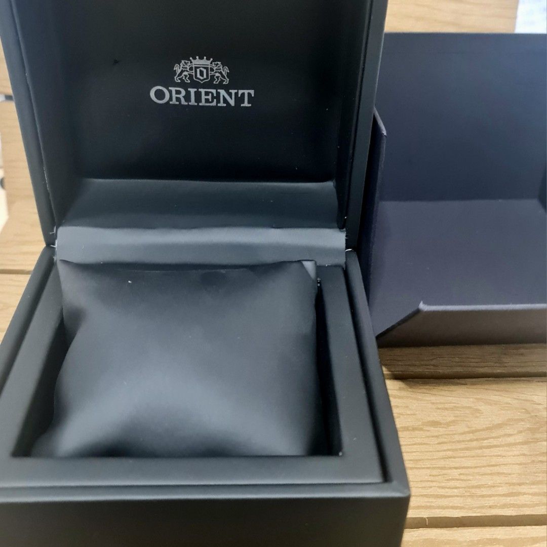 Original orient classic heavy Watch Box new, Men's Fashion, Watches ...