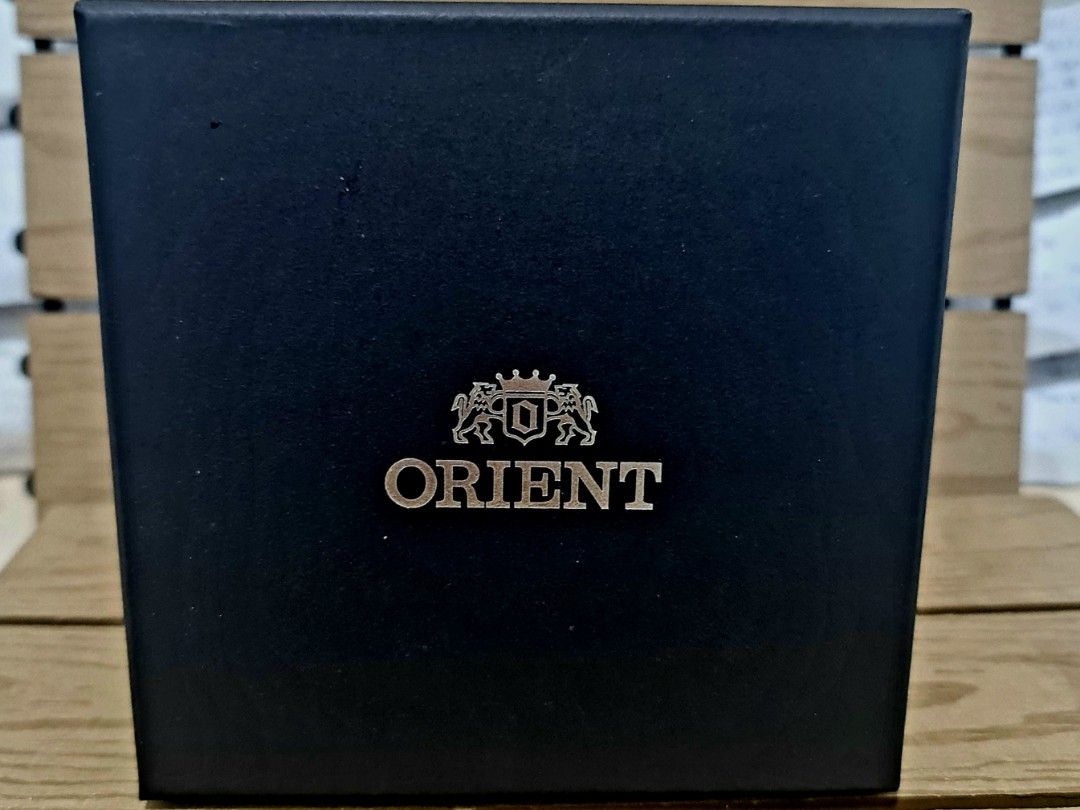 Original orient classic heavy Watch Box new, Men's Fashion, Watches ...
