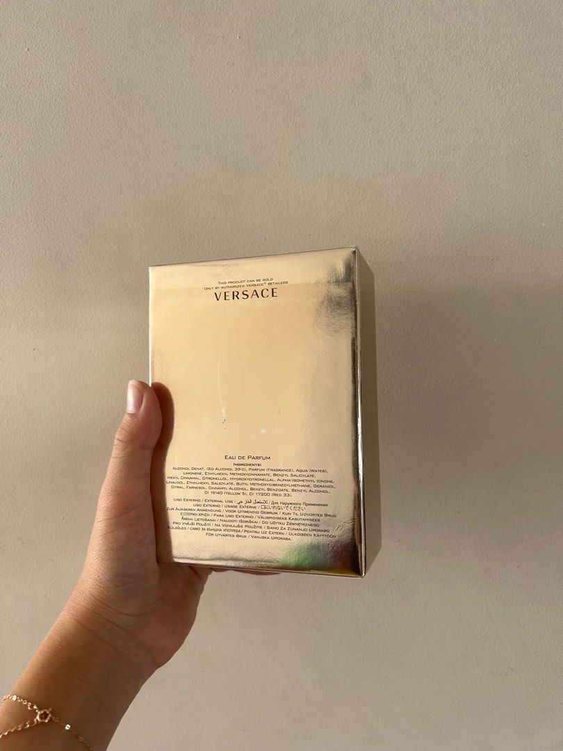 ORIGINAL VERCACE PERFUME 50ml on Carousell