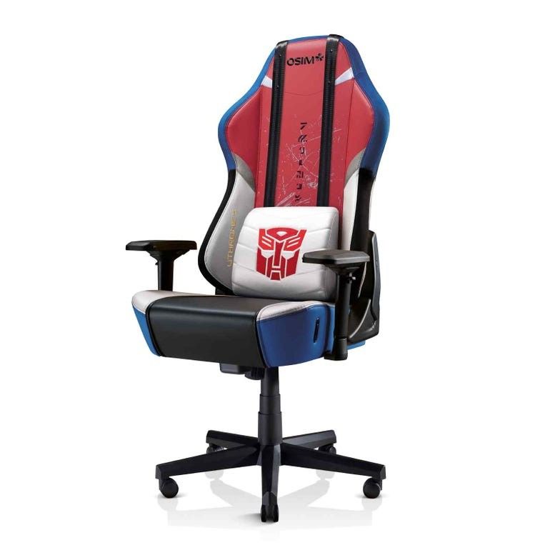 Osim Uthrone S Gaming Chair Optimus Prime, Furniture & Home Living ...