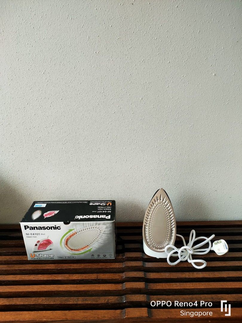 Panasonic Steam Iron (Red), TV & Home Appliances, Irons & Steamers on ...