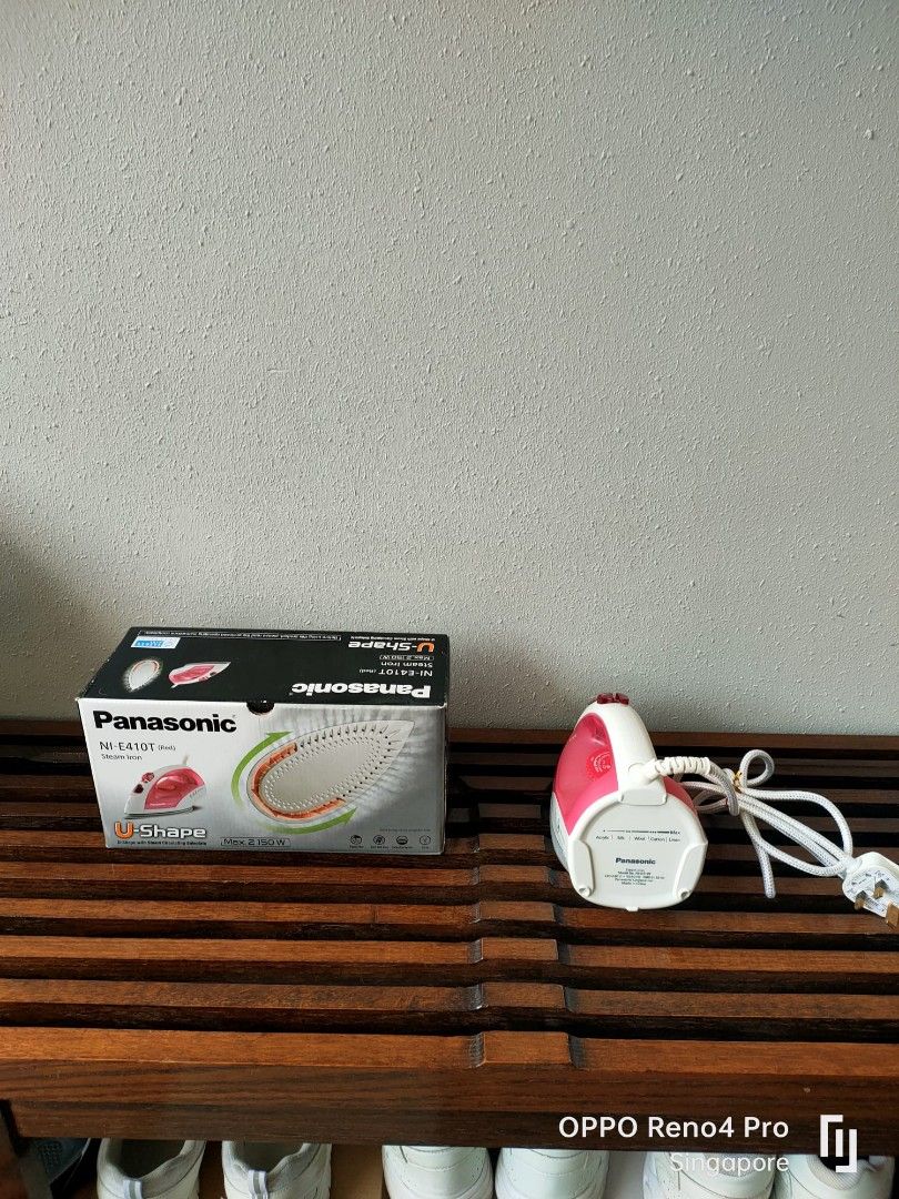 Panasonic Steam Iron (Red), TV & Home Appliances, Irons & Steamers on ...