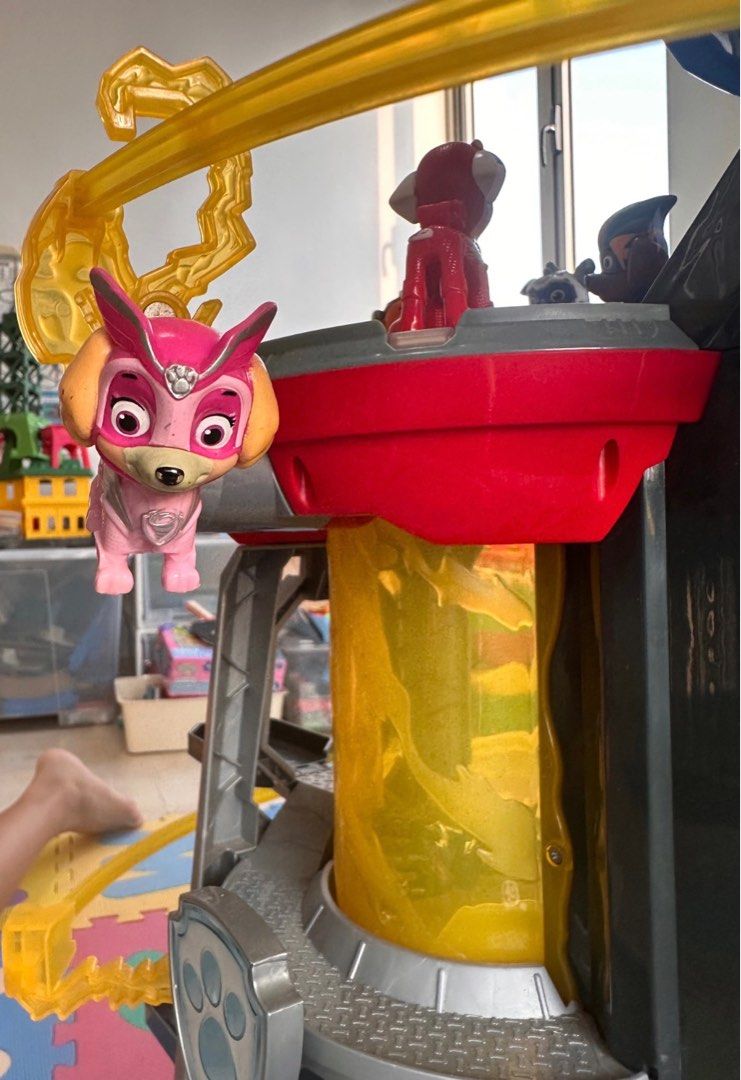 Paw Patrol- Mighty Pup Look-out Tower Play Set, Hobbies & Toys, Toys & Games on Carousell