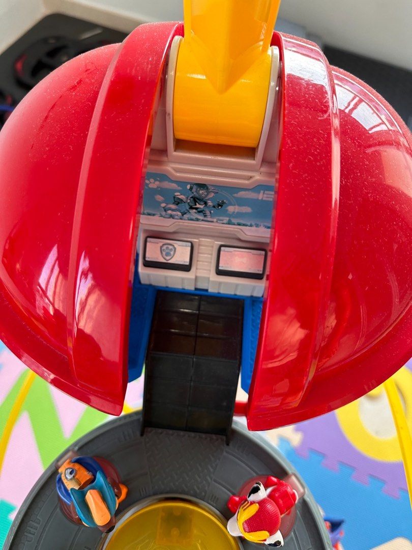 Paw Patrol- Mighty Pup Look-out Tower Play Set, Hobbies & Toys, Toys ...