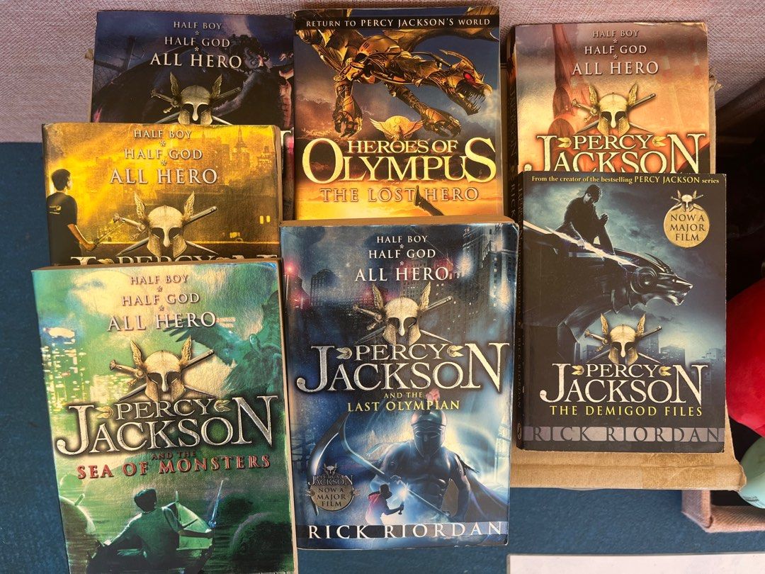 Percy Jackson / Heroes of Olympus / Artemis Fowl / The Magic Ice Cream ...