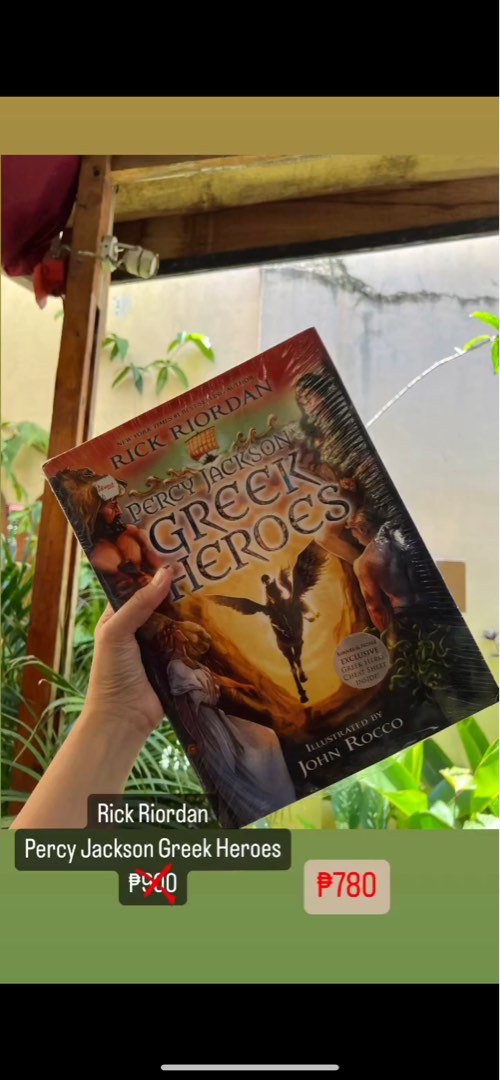 Percy Jackson’s Greek Heroes on Carousell