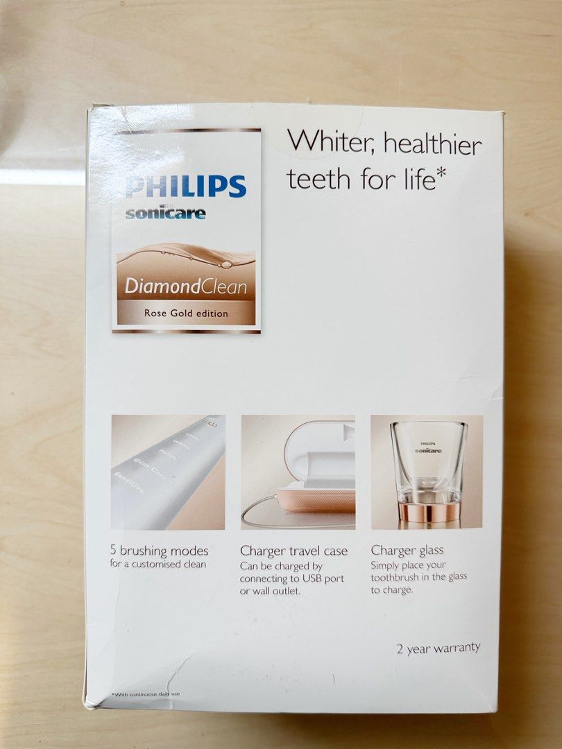 PHILIPS SONICARE Rose Gold HX9312/04, Beauty & Personal Care, Oral Care ...