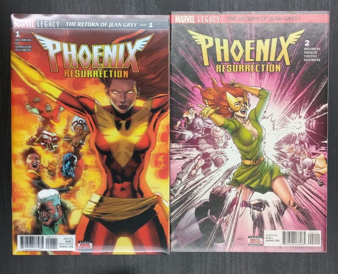 Phoenix Resurrection: The Return of Jean Grey #1-5 complete (2018 ...