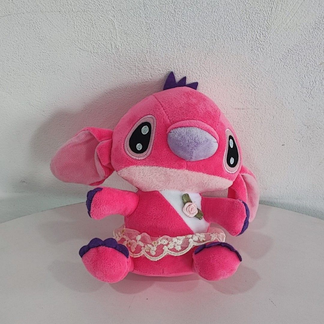 Pink Stitch Plush Toy, Hobbies & Toys, Toys & Games on Carousell