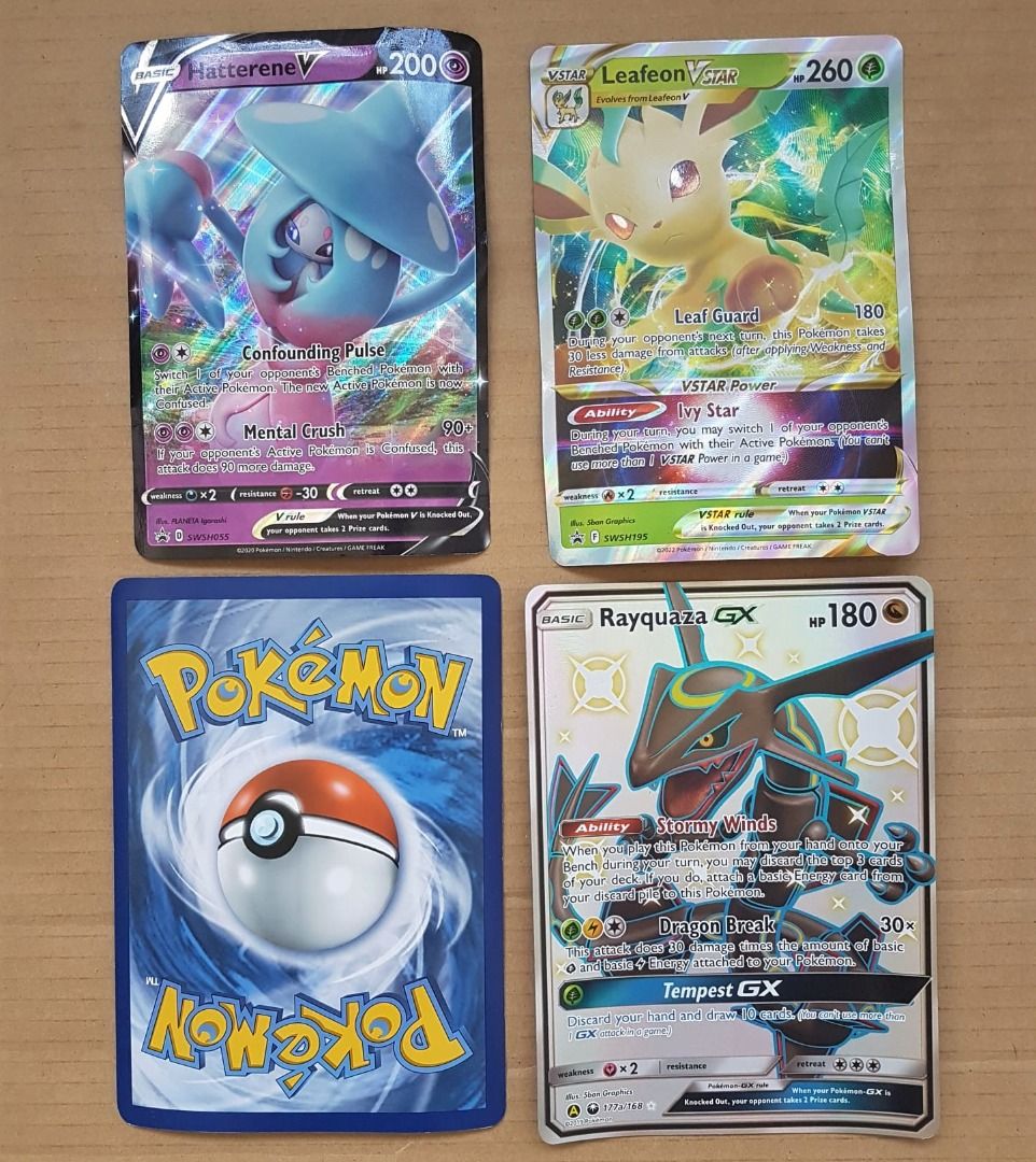 Pokemon Card Games, Pocket Monster Collectibles, 3 Different Sizes of ...