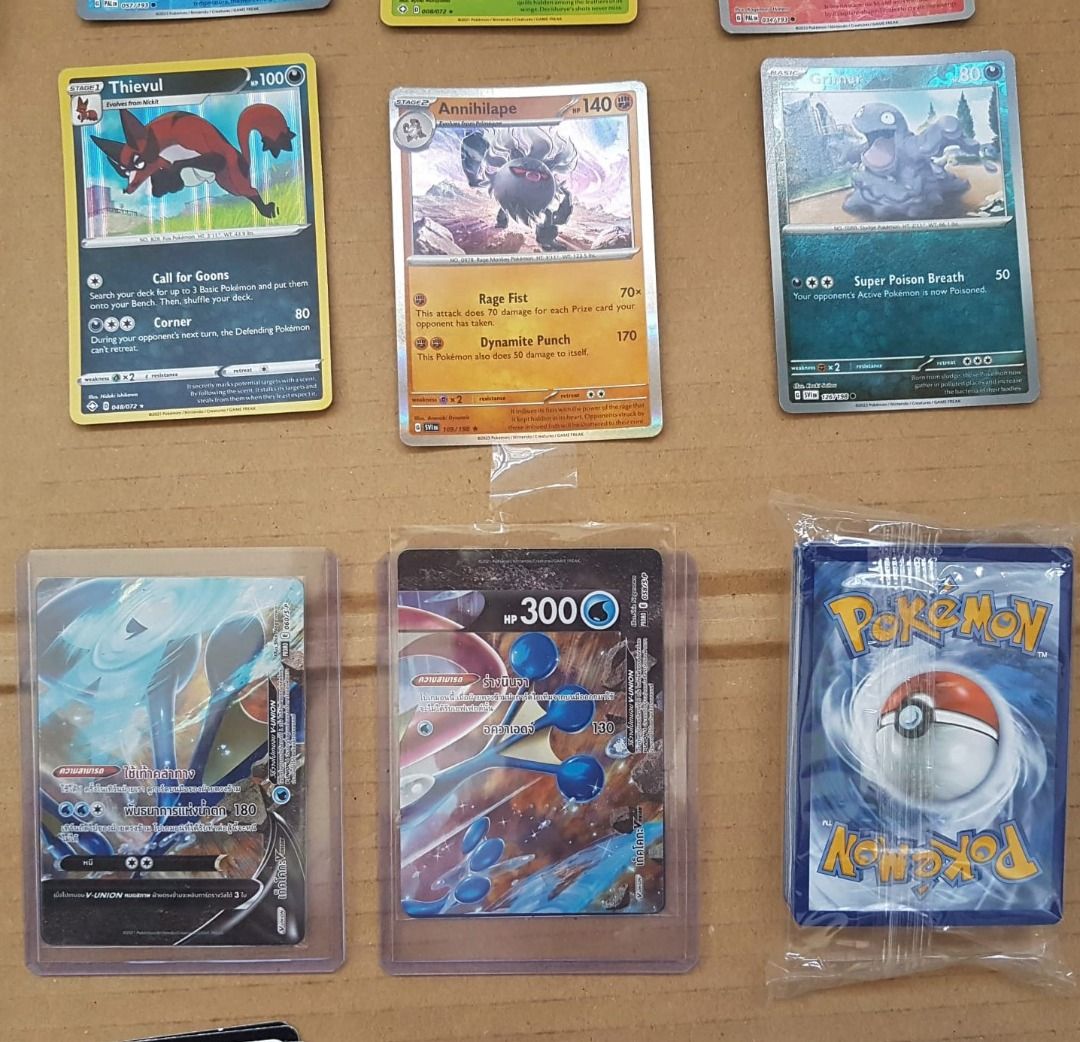 Pokemon Card Games, Pocket Monster Collectibles, 3 Different Sizes of ...