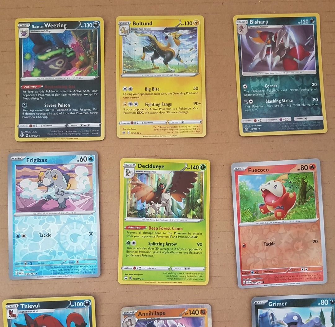 Pokemon Card Games, Pocket Monster Collectibles, 3 Different Sizes of ...